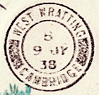 Telegrams in 1930s Britain