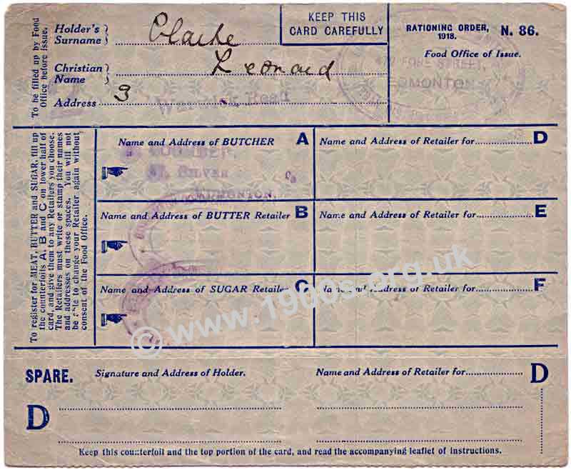 Rationing and shortages in WW1 Rationing and shortages in WW1